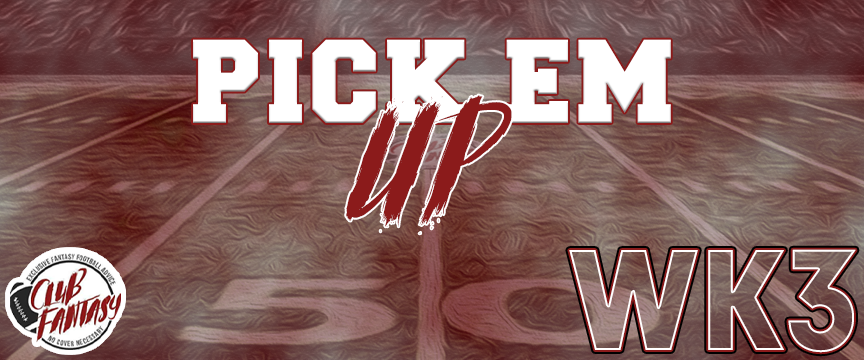 Pick 'Em Up: Week 3 Waiver Wire
